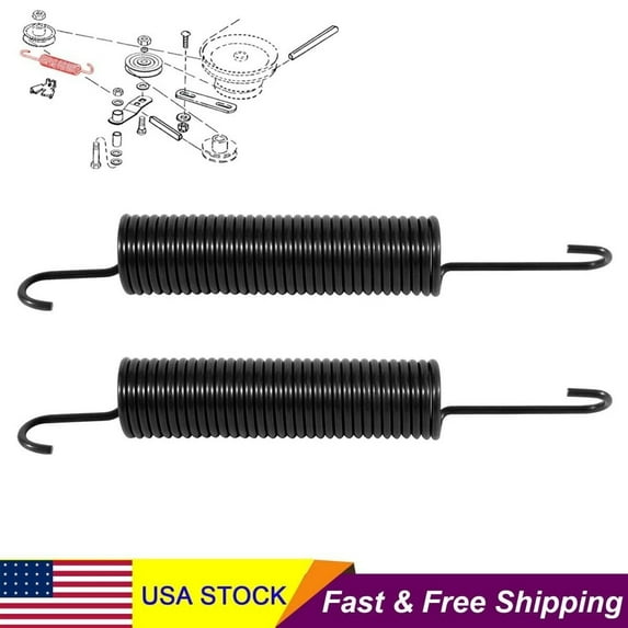 for John Deere Extension Mower Deck Idler Tightener Spring 2PCS M45123 ...
