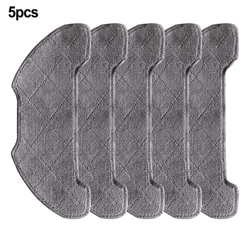 for Kingke Vacuum Sweeper Replacement Mop Cloths 5-Pack Microfiber ...