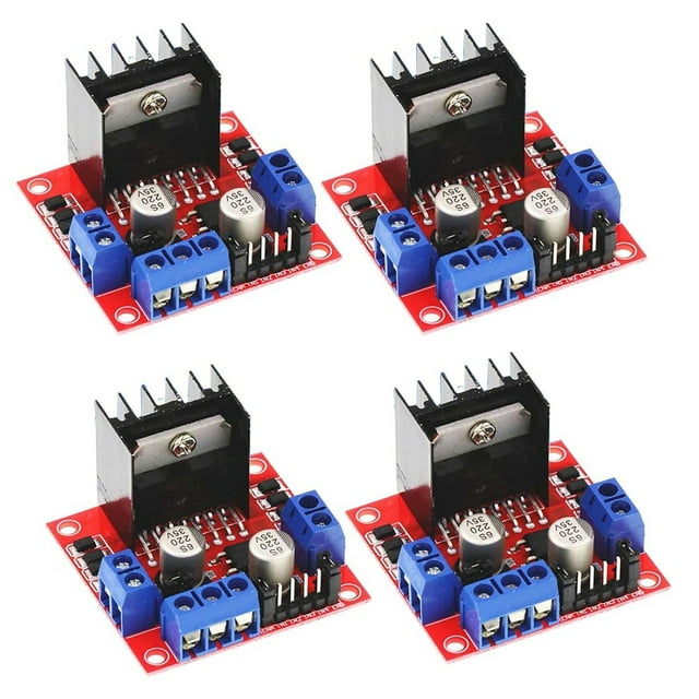 for L298N Motor Drive Controller Board Module Dual H Bridge DC Stepper Module - Walmart.com