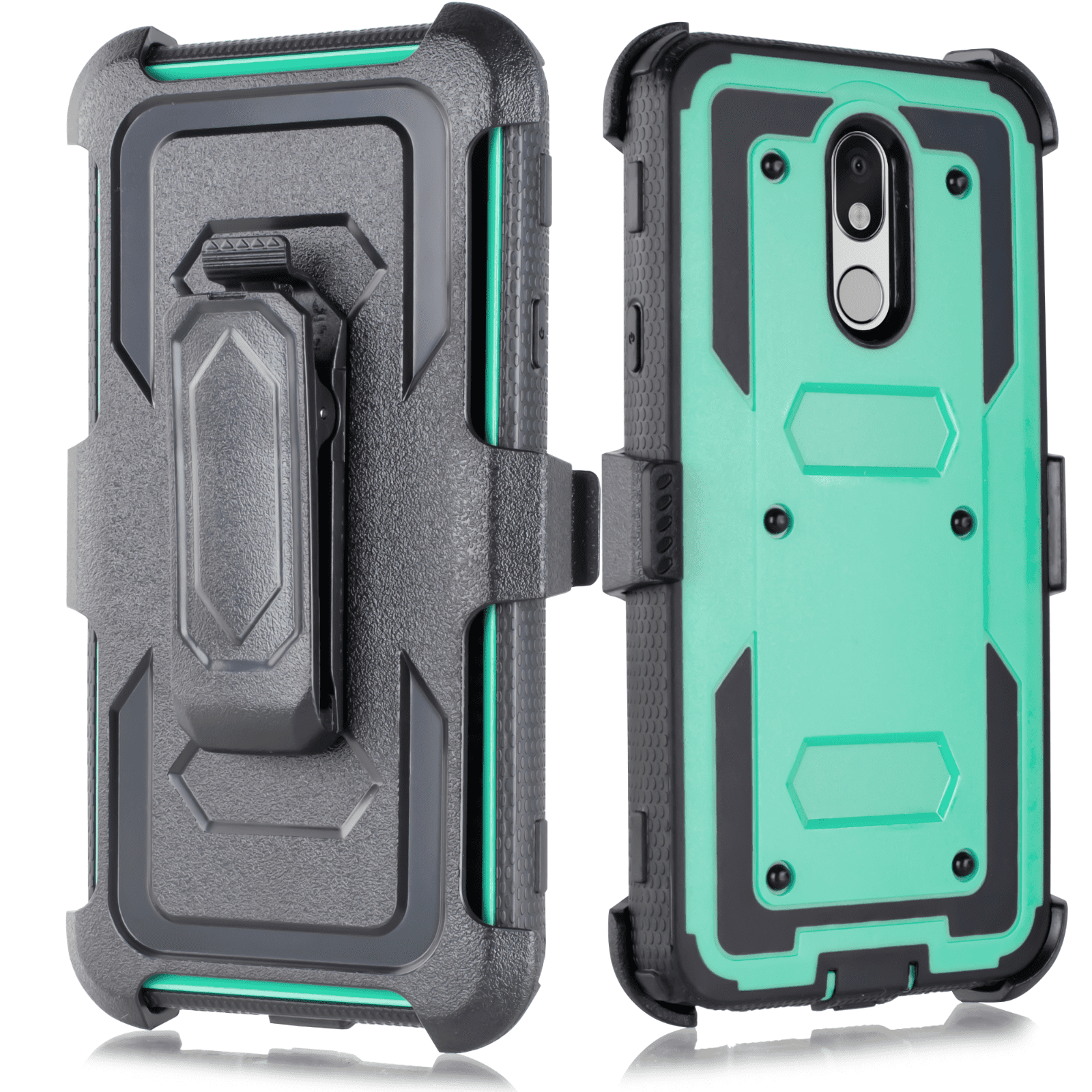 for LG Stylo 5 case Phone Case 360° Degree Cover Built In Screen ...