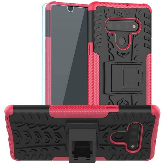 for LG Stylo 6 Case, with HD Screen Protector, [Shockproof] Tough ...