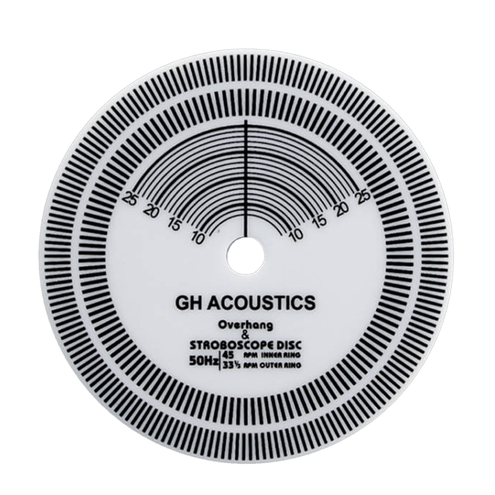 for LP Vinyl Turntables Record Speed Test Calibration Disc Measurement ...
