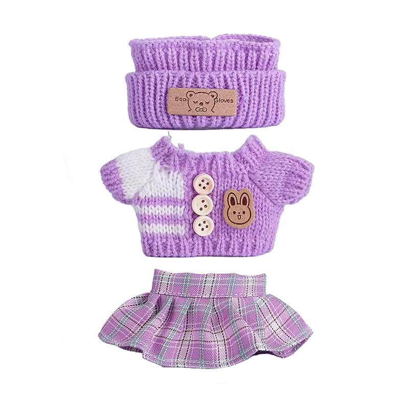 for Luxury 17cm Doll Clothes, 3-Piece Set (No Doll), Adorable Outfit ...