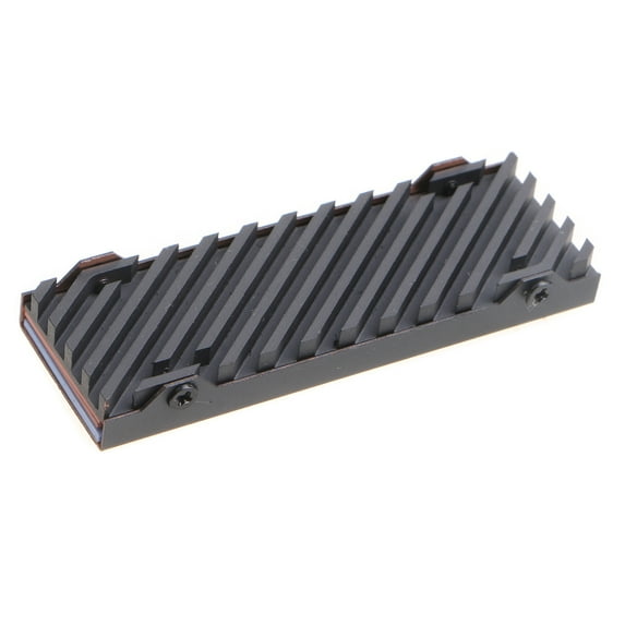 for M.2 SSD Heatsink with 2 Layer Thermal Cooling Pads for NVMe 2280 ...