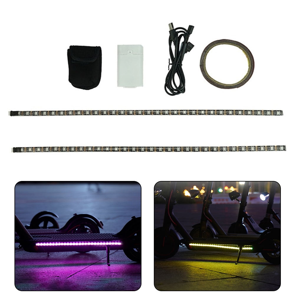 for M365/Pro Max G30 Electric Scooter LED Light Strip Colorful Marquees ...