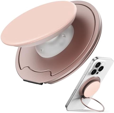 for MagSafe Phone Grip — 3000G Magnetic Hold, Soft Silicone Comfort ...