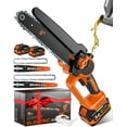 for Men: Mini Cordless 8 inch & 6 inch, & Safe Handheld Chain with 2 ...