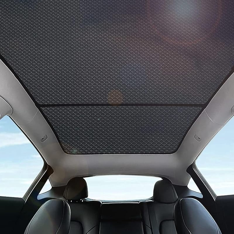 for Model Y Sunshade Roof Window Insulation UV Rays Protection Sun ...