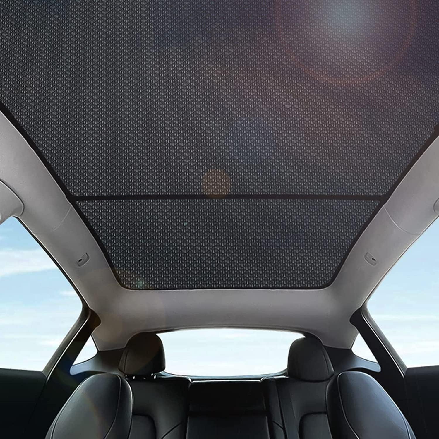 for Model Y Sunshade Roof Window Insulation UV Rays Protection Sun ...