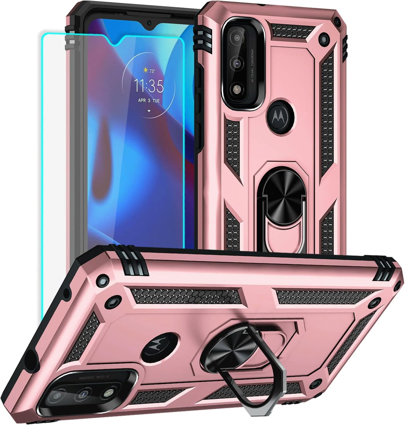 for Moto G Pure Phone Case, Moto G Power 2022 Case with HD Screen ...