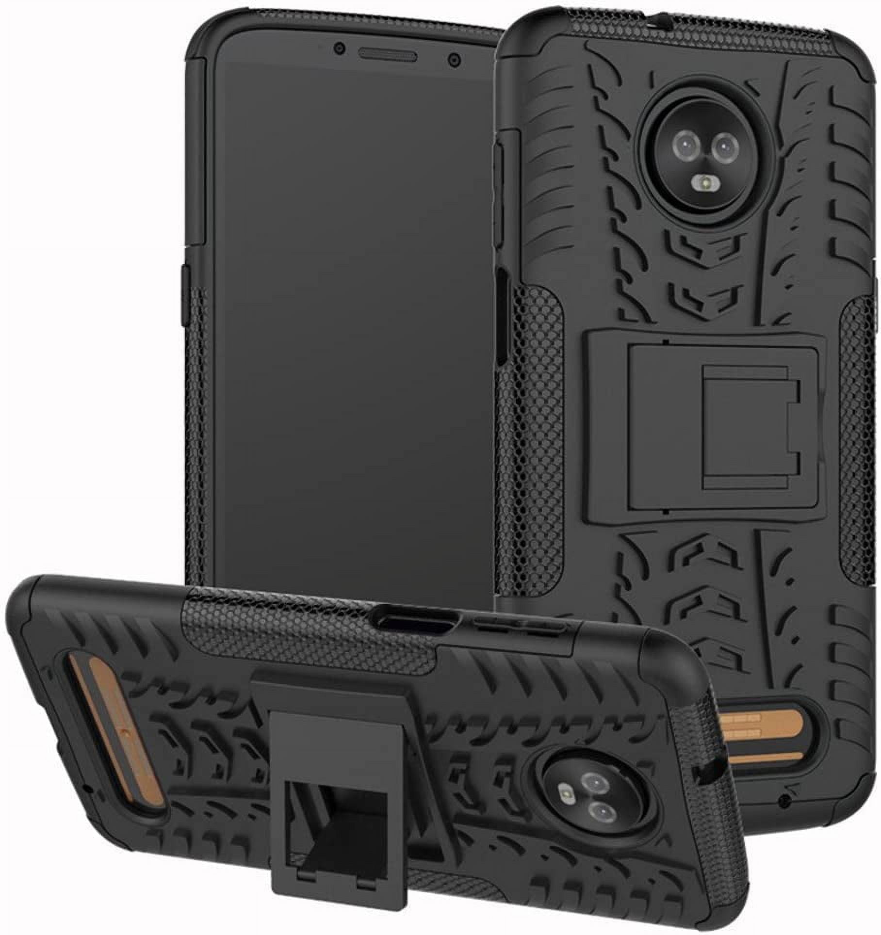 for Moto Z3 Case, Moto Z3 Play Case, Dual Layer Shockproof Slim ...