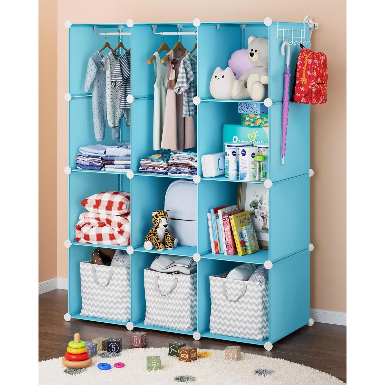 for Nursery: Durable Baby Wardrobe for Closet - Customizable Baby ...