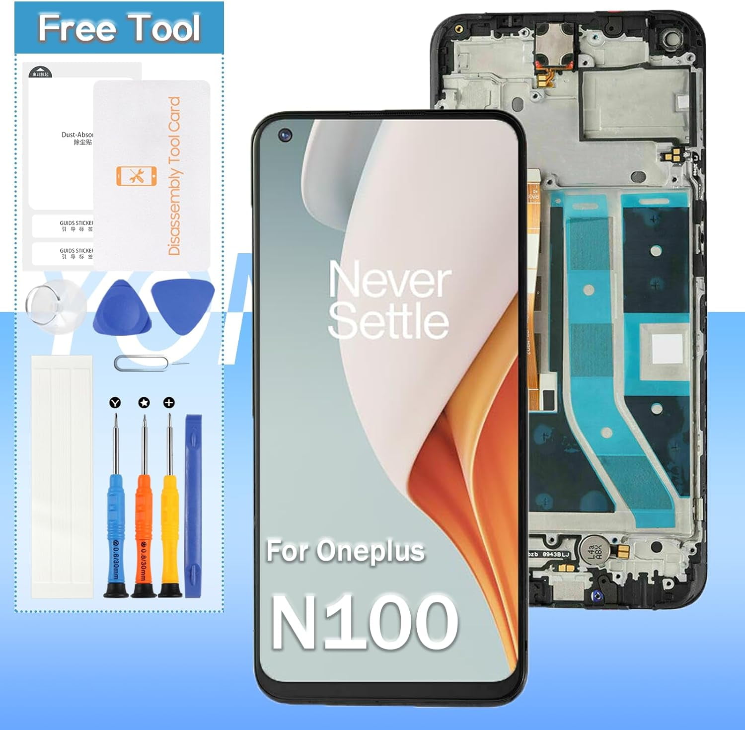 for OnePlus Nord N100 LCD Display BE2013 BE2015 BE2011 Touch Screen ...