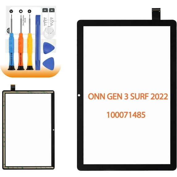 for Onn Gen 3 Surf 10.1" 2022 Tablet Screen Replacement Model 100071485 ...