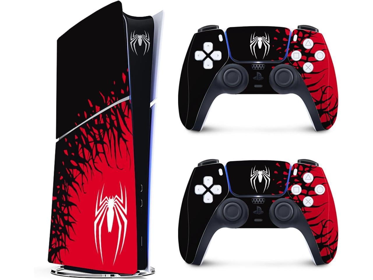 [for PS5 Slim Digital Edition] Superhero Slim Skin for PlayStation 5 ...