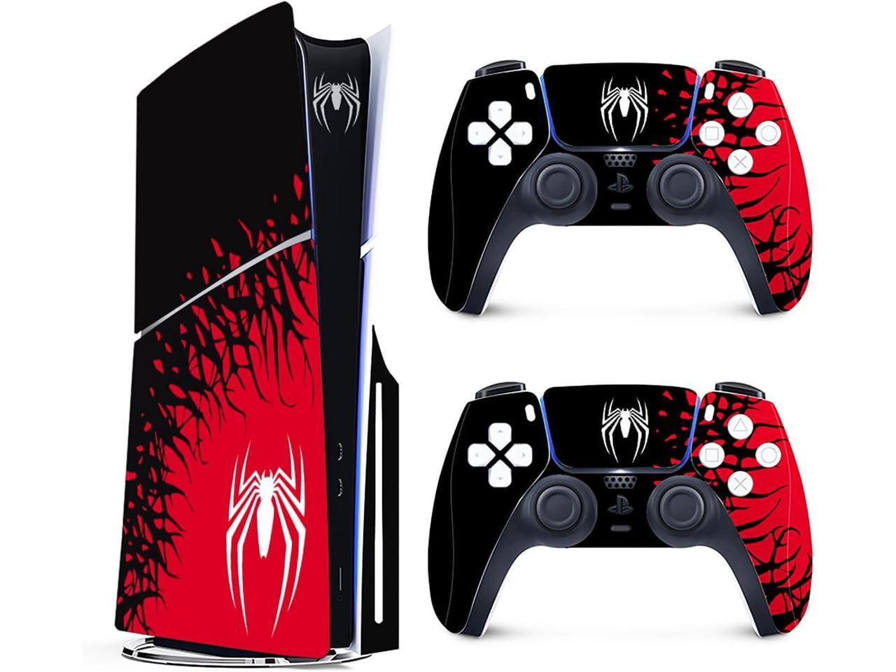 [for PS5 Slim Disc Edition] Superhero Slim Skin for PlayStation 5 Slim ...