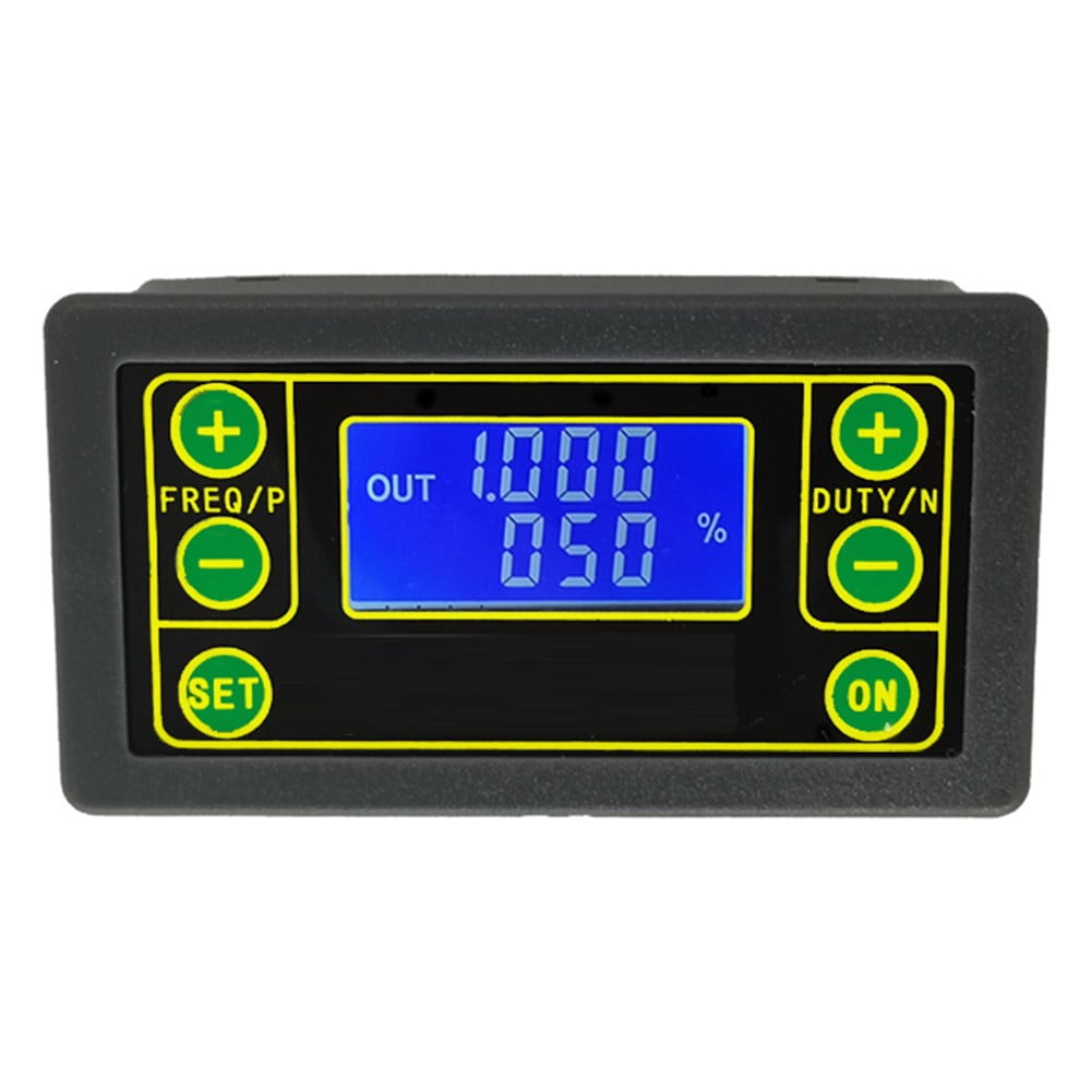 for PWM Motor Speed Controller DC 3.3~30V LCD Pulse Frequency Cycle ...