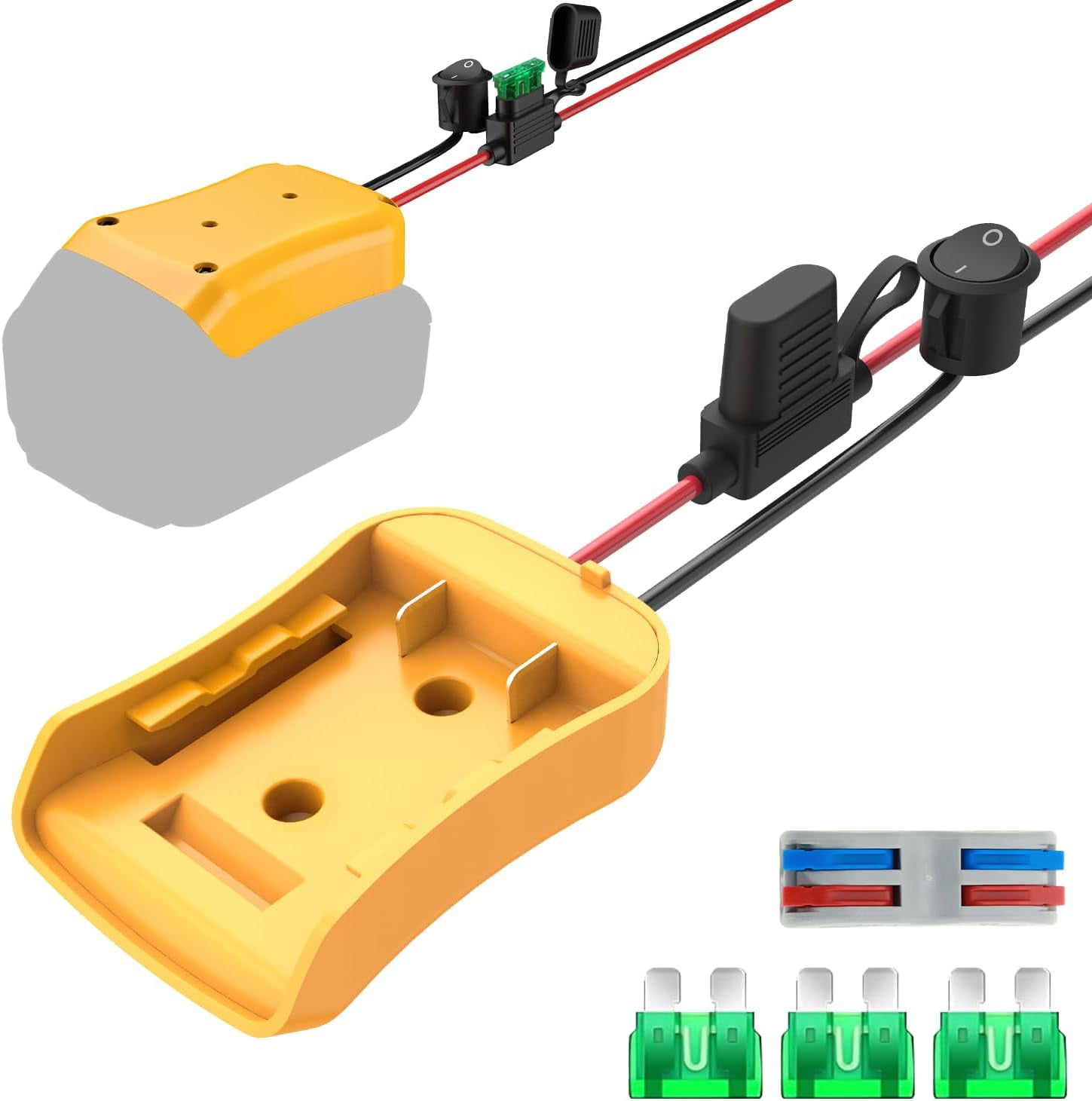 for Power Wheel Adapter Compatible with Dewalt 20V Battery, Converter ...