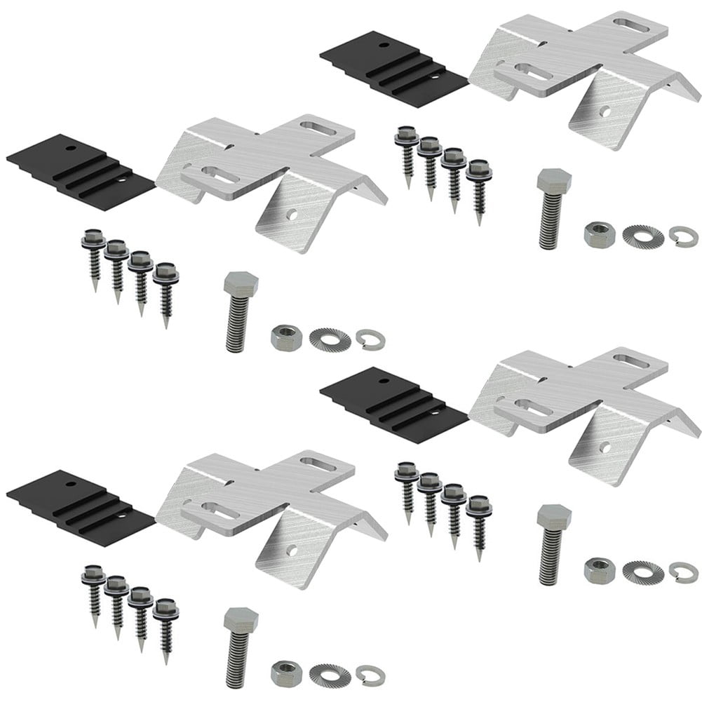 for Rail Mounting Trapezoidal Clamp for Pv Roof Stainless Steel ...