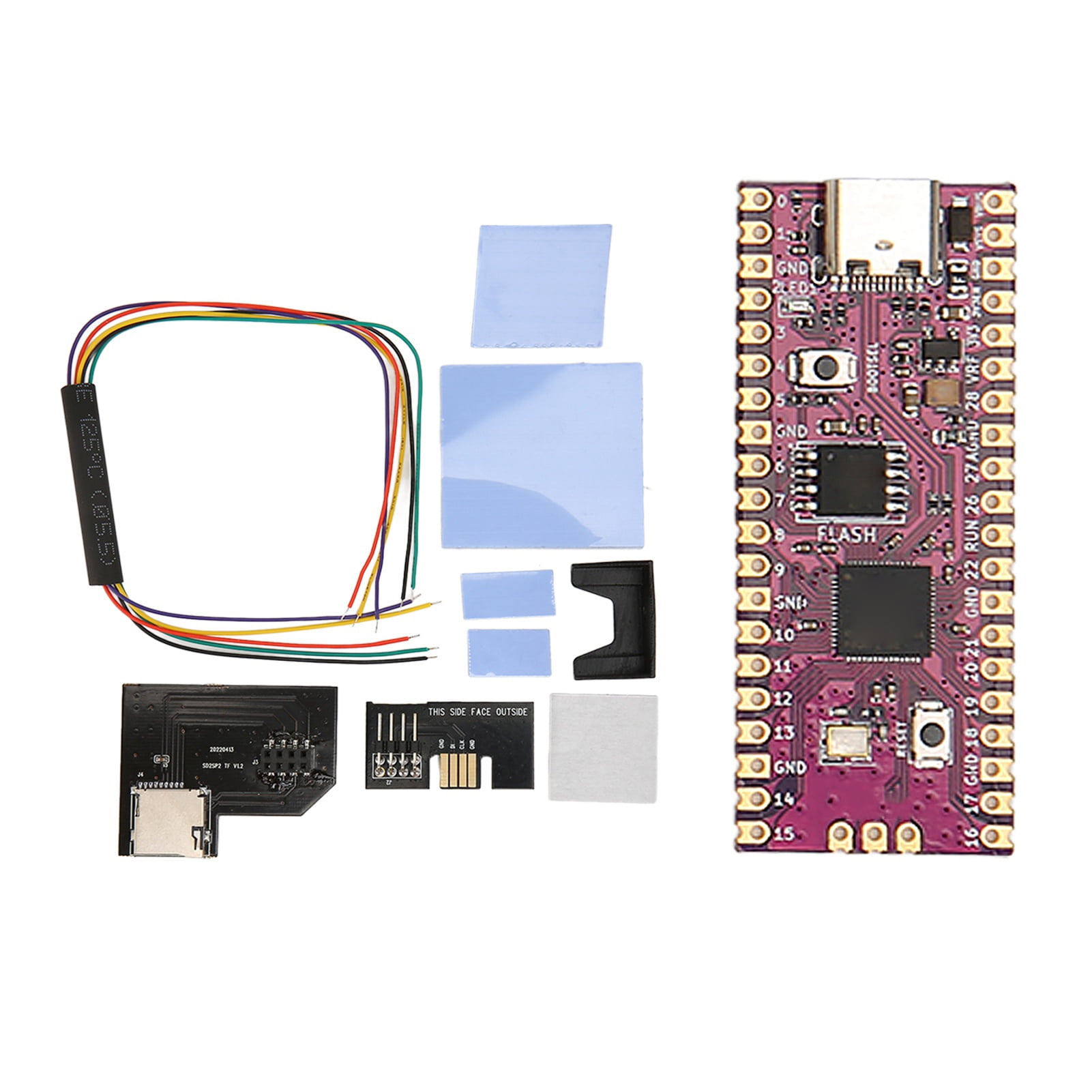 For Raspi Flexible Microcontroller Board Dual Core 264kb Arm Cortex M0processor With Sd2sp2 Pro