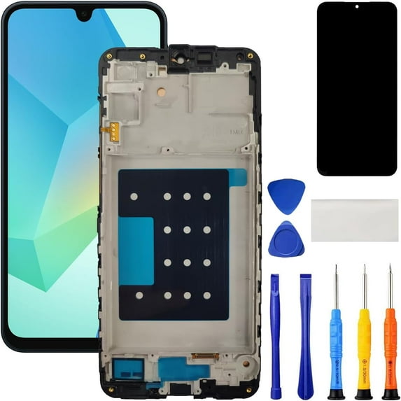 for Samsung Galaxy A16 5G Screen Replacement with Frame Kit SM-A166E ...