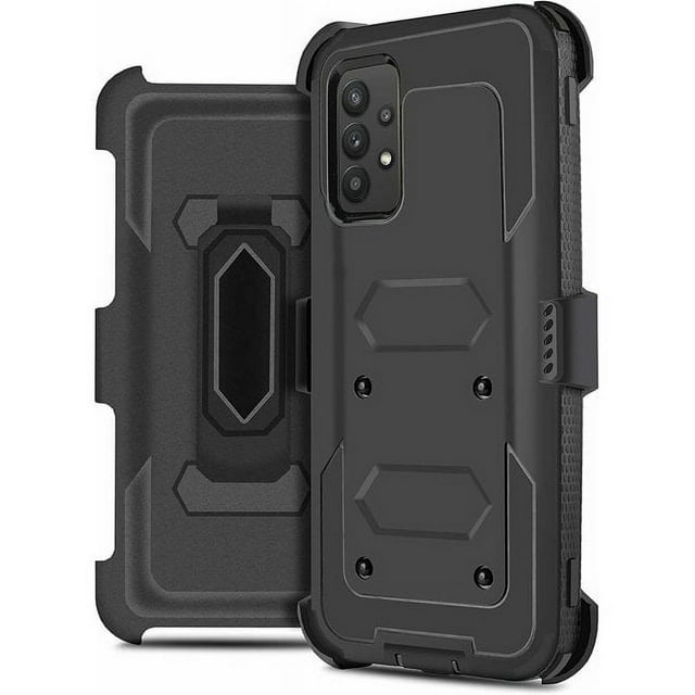 for Samsung Galaxy A32 5G Phone Case Dual Layer Full-Body Rugged Clear ...