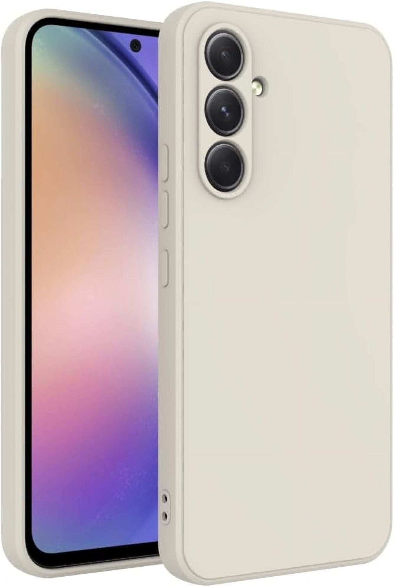 for Samsung Galaxy A35 5G Case White, Scratch Resistant with Soft Touch ...