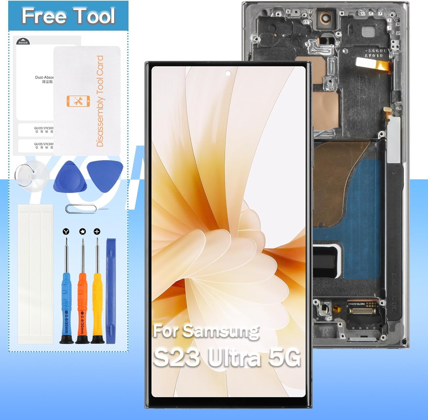 for Samsung Galaxy S23 Ultra 5G LCD Display 6.8" OLED SM-S918U S918A ...