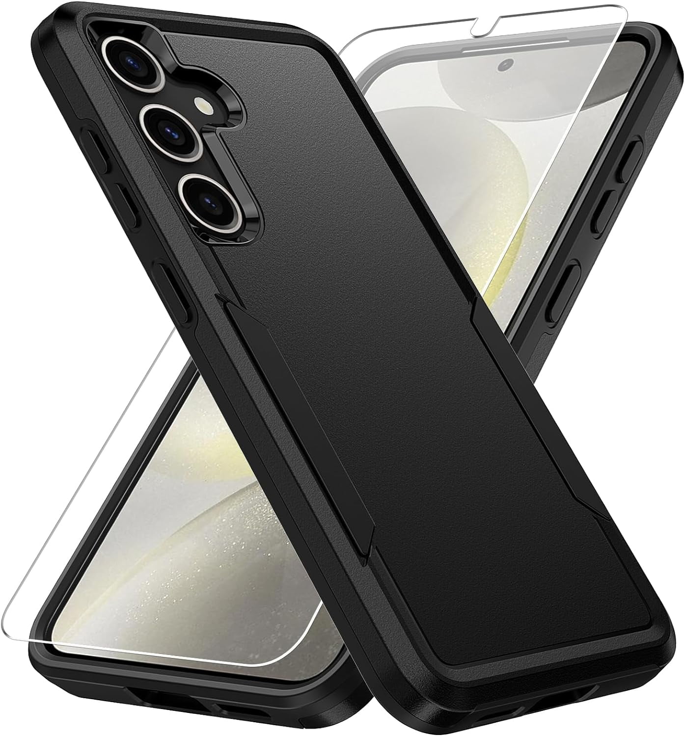 for Samsung Galaxy S24 Case,Galaxy S24 Case with Screen Protector ...