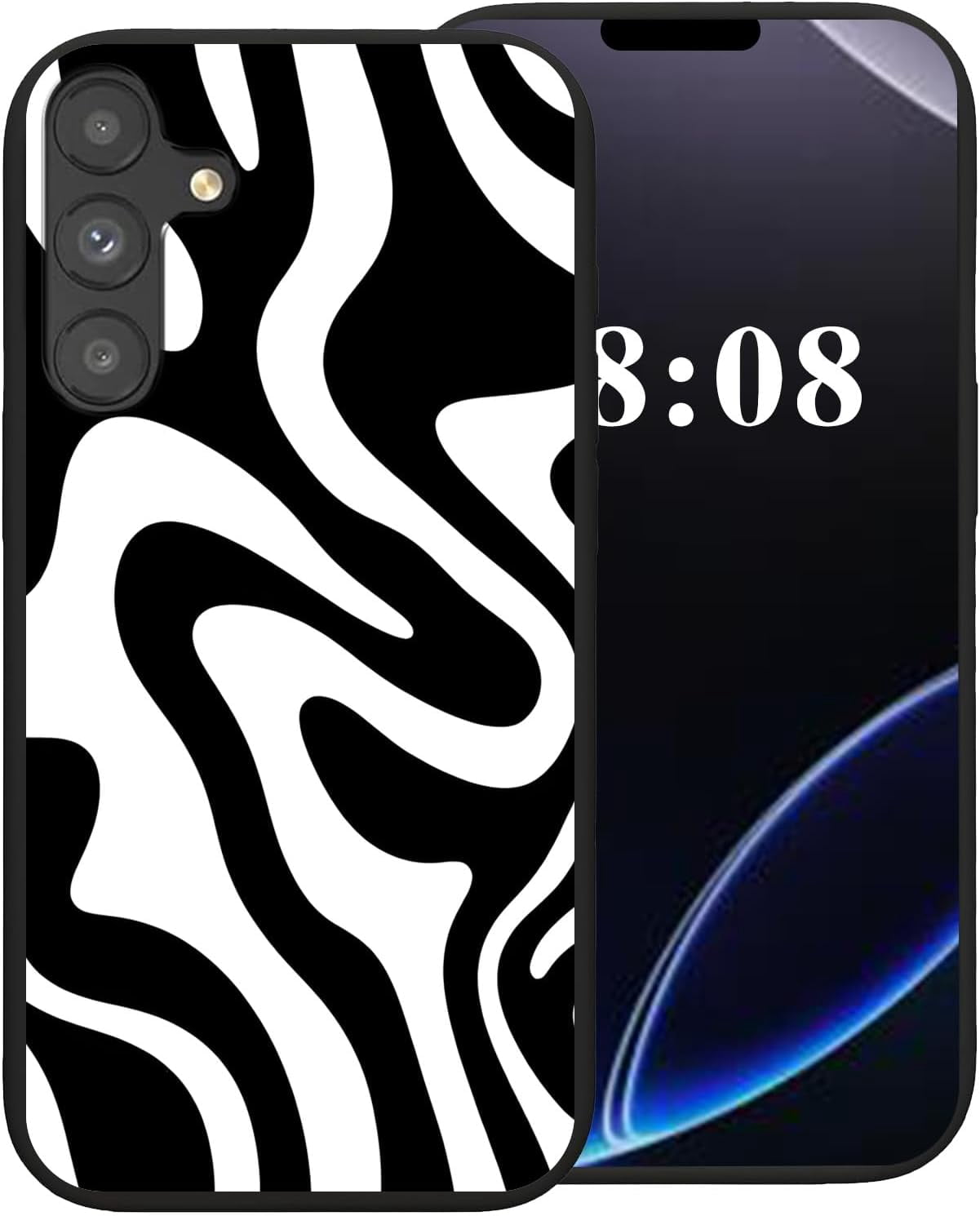 for Samsung Galaxy S26 Plus Case,Black TPU Soft Silicone Shockproof ...