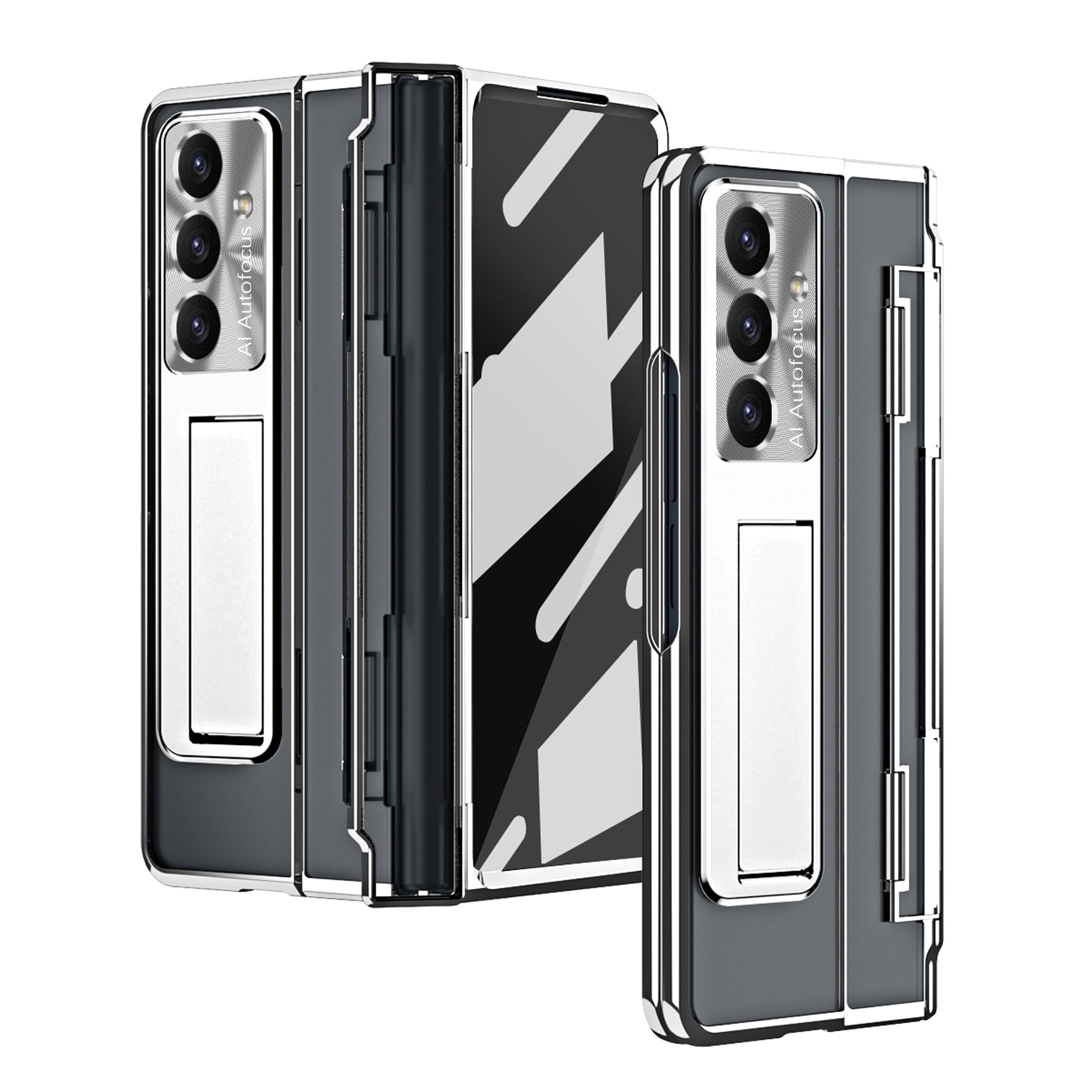 for Samsung Galaxy Z Fold 7 Case, Luxury Plating Shockproof Drop ...