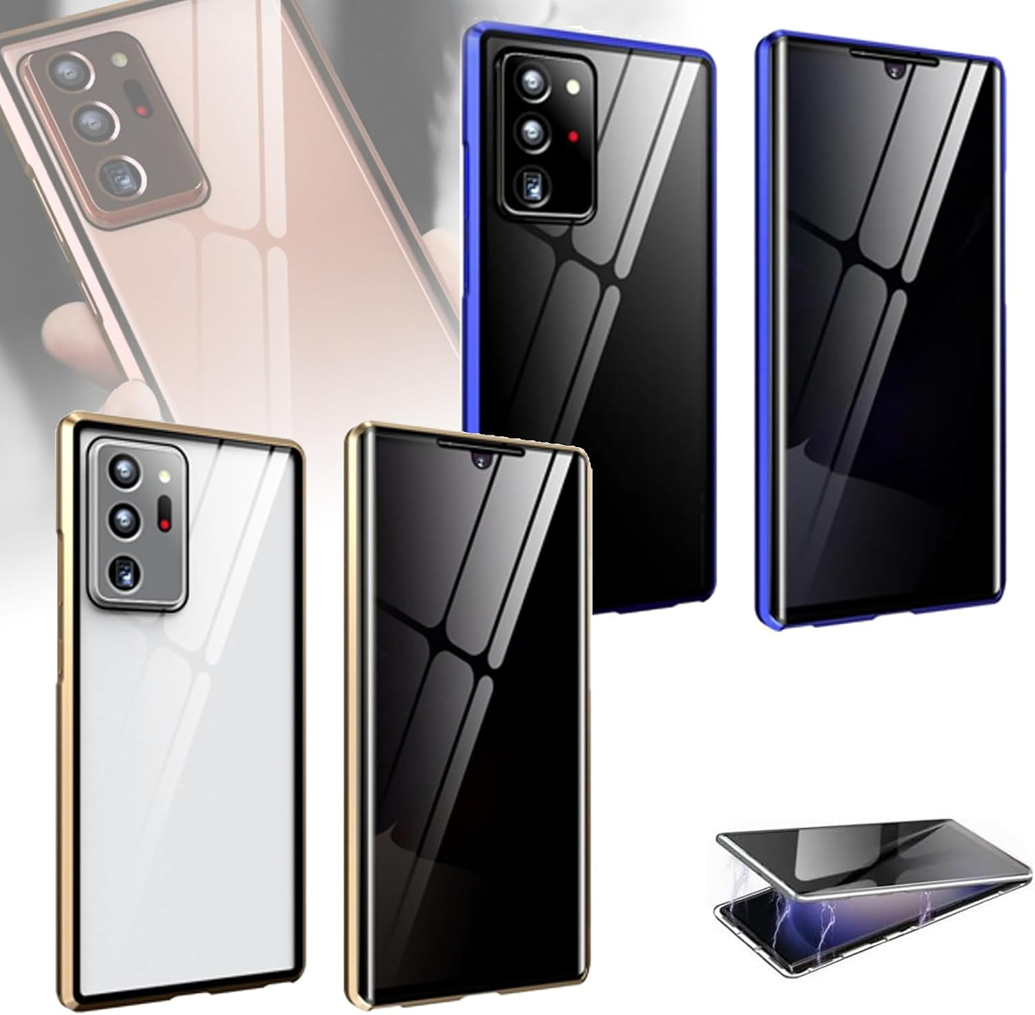 for Samsung Privacy Case, for Samsung S21 S22 S23 S24 Ultra Privacy ...