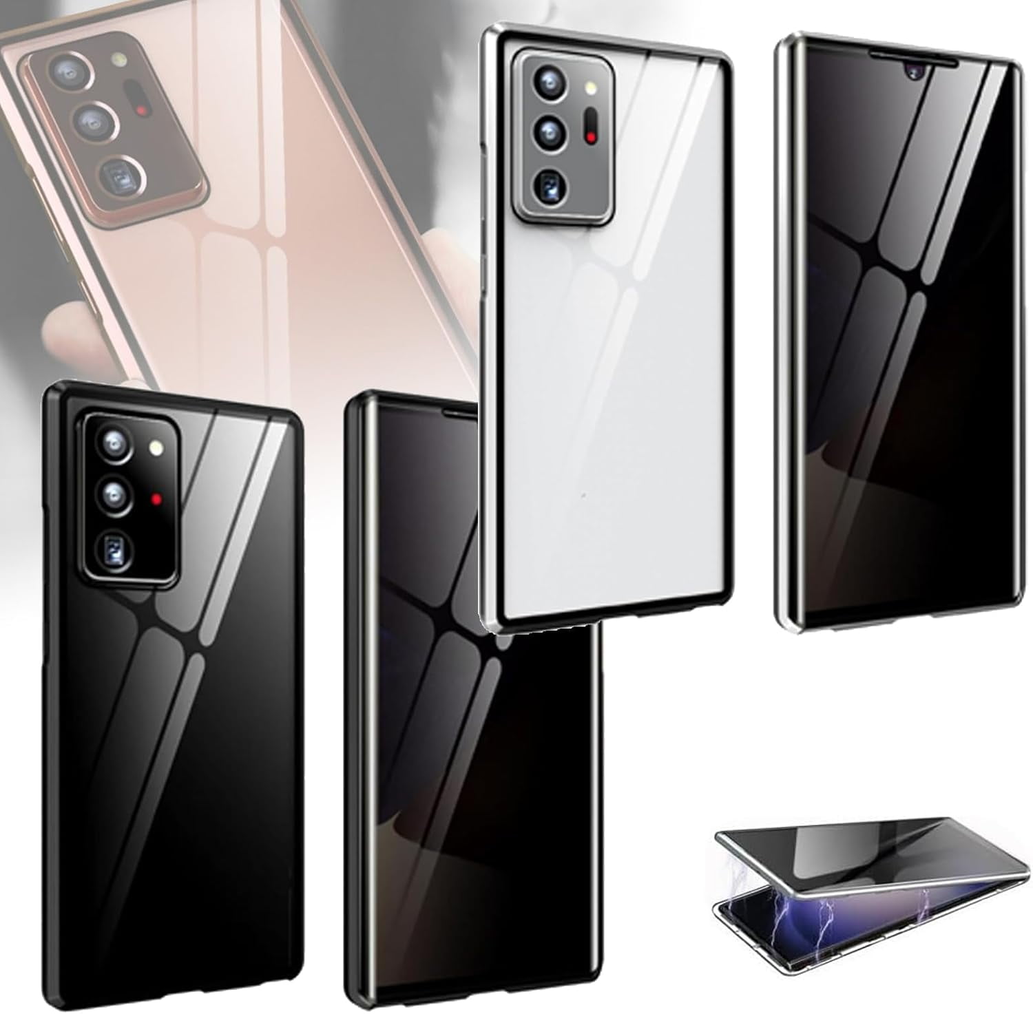 for Samsung Privacy Case, for Samsung S21 S22 S23 S24 Ultra Privacy ...