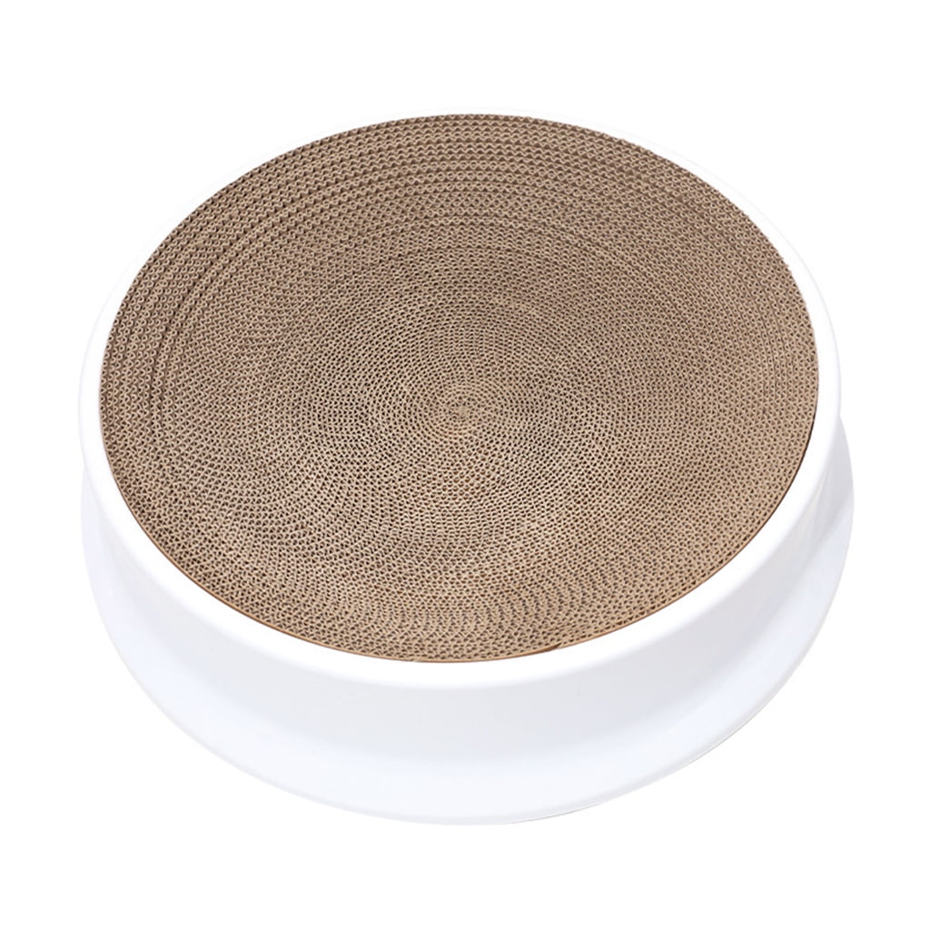 for Scratcher Cardboard for Indoor Cats Round Scratch Bowl Suitable for ...