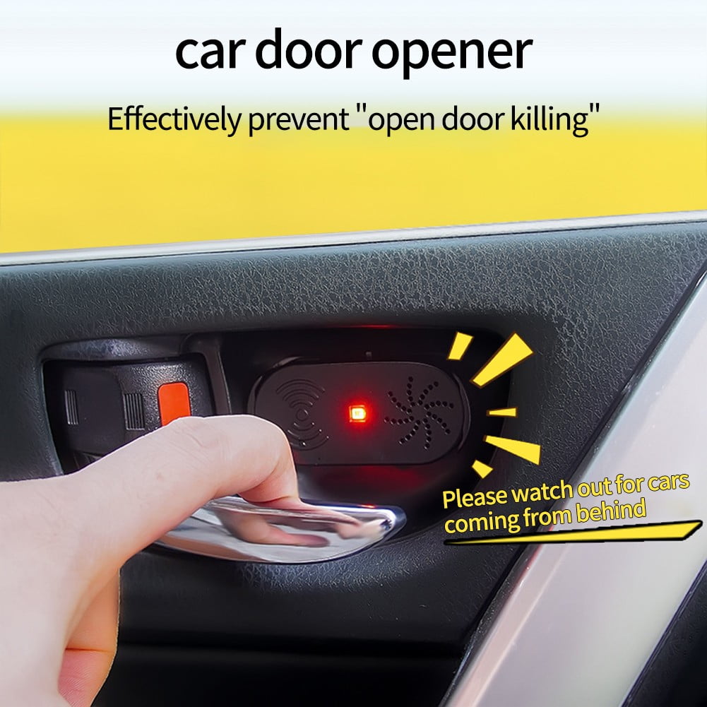 for Smart Sensor Alarm Car Door Opening Anti-Collision Device Voice ...