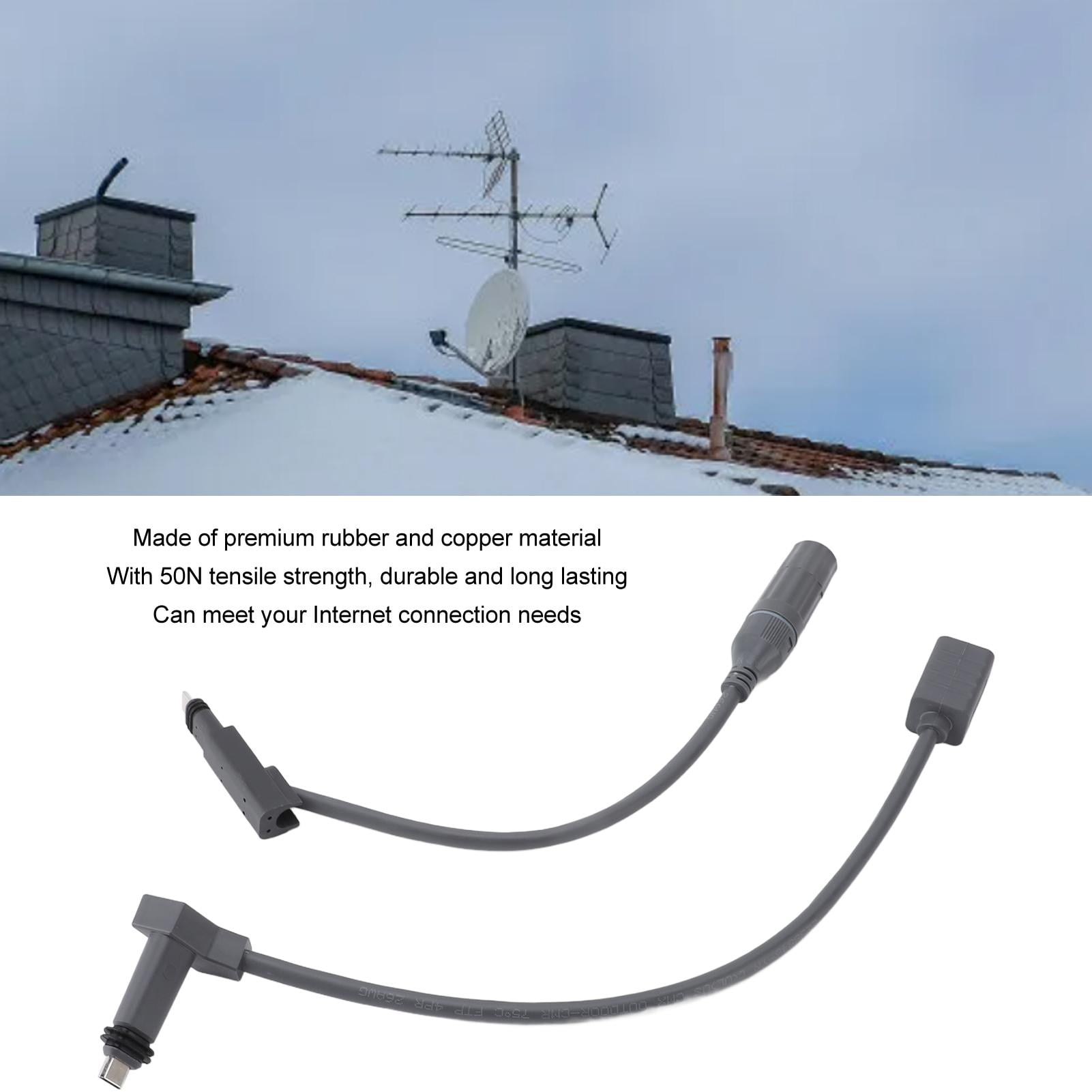 for Starlink Cable 1200Mbps RJ45 1 RJ 2 Connector SPX Plug to RJ45 ...