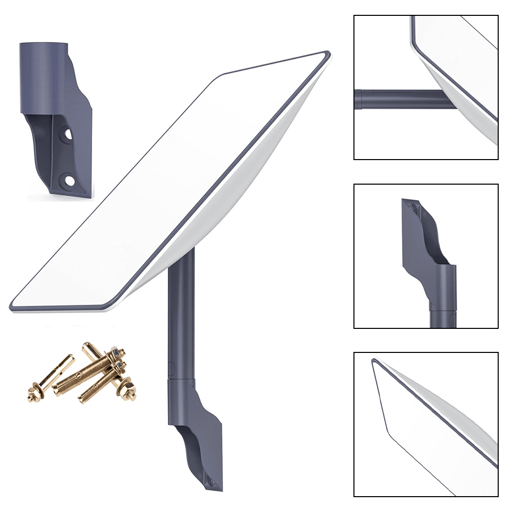 for Starlink Short Wall Mount, Wall Eave Mount Rack Kit for Starlink V2 ...