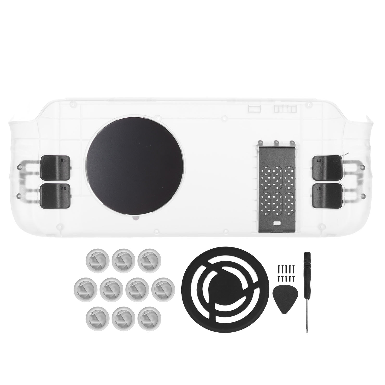 for Steam Deck Back Plate Heat Dissipation DIY Replacement Shell Case ...