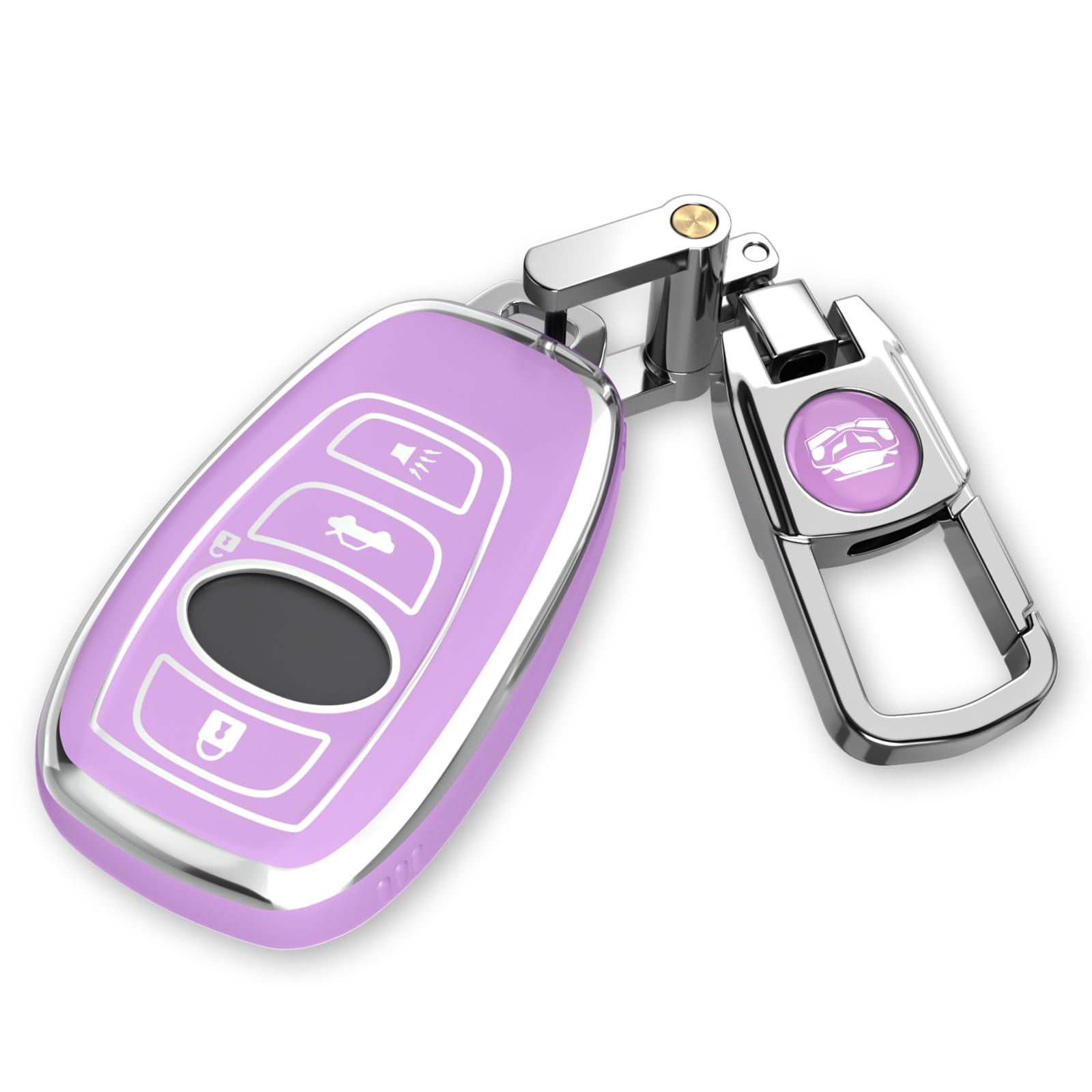 for Subaru Key Fob Cover with Keychain.No Screws Required for ...