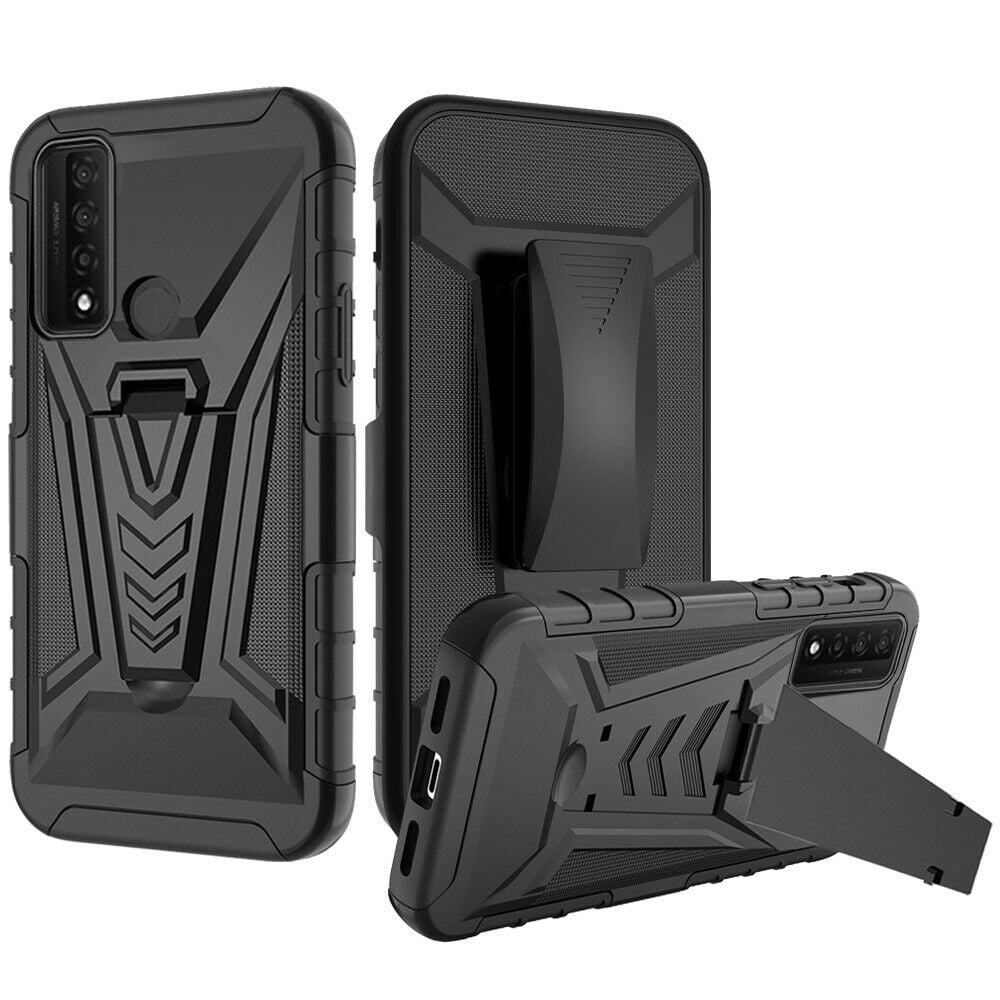 for TCL 4X 5G (T601DL) / TCL 20 A 5G Case Heavy Duty Shock Absorption ...