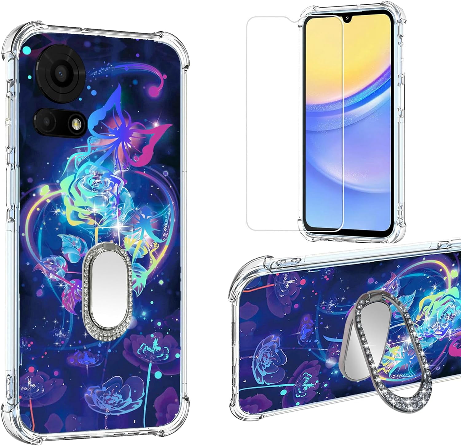 for TCL 50LE Case [with Tempered Glass Screen Protector] Compatible ...