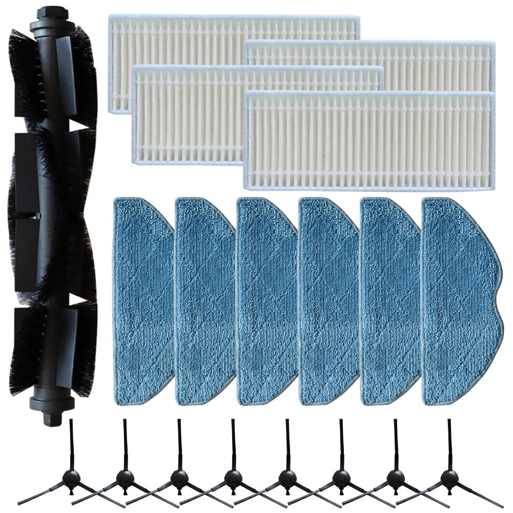for Tapo Rva100 Vacuum Replacement Kit - Main Brush,Filters,Mop Cloths ...