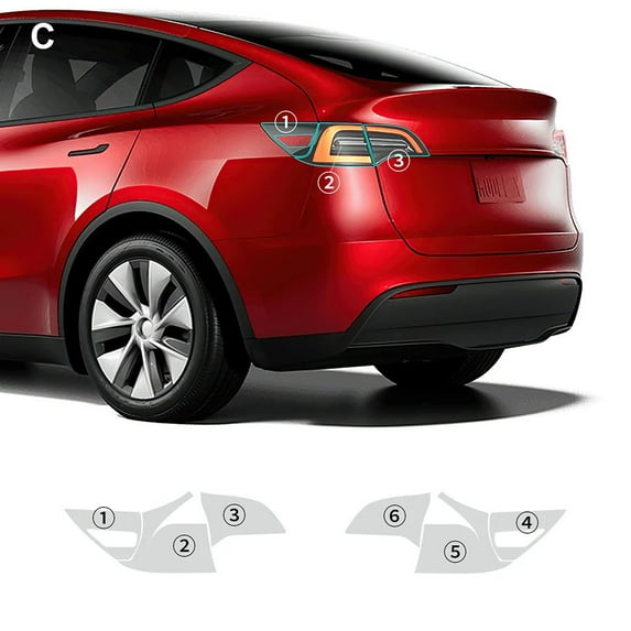 for Tesla Model Y 2020 2021 2022 2023 PPF TPU Car Protective Film ...