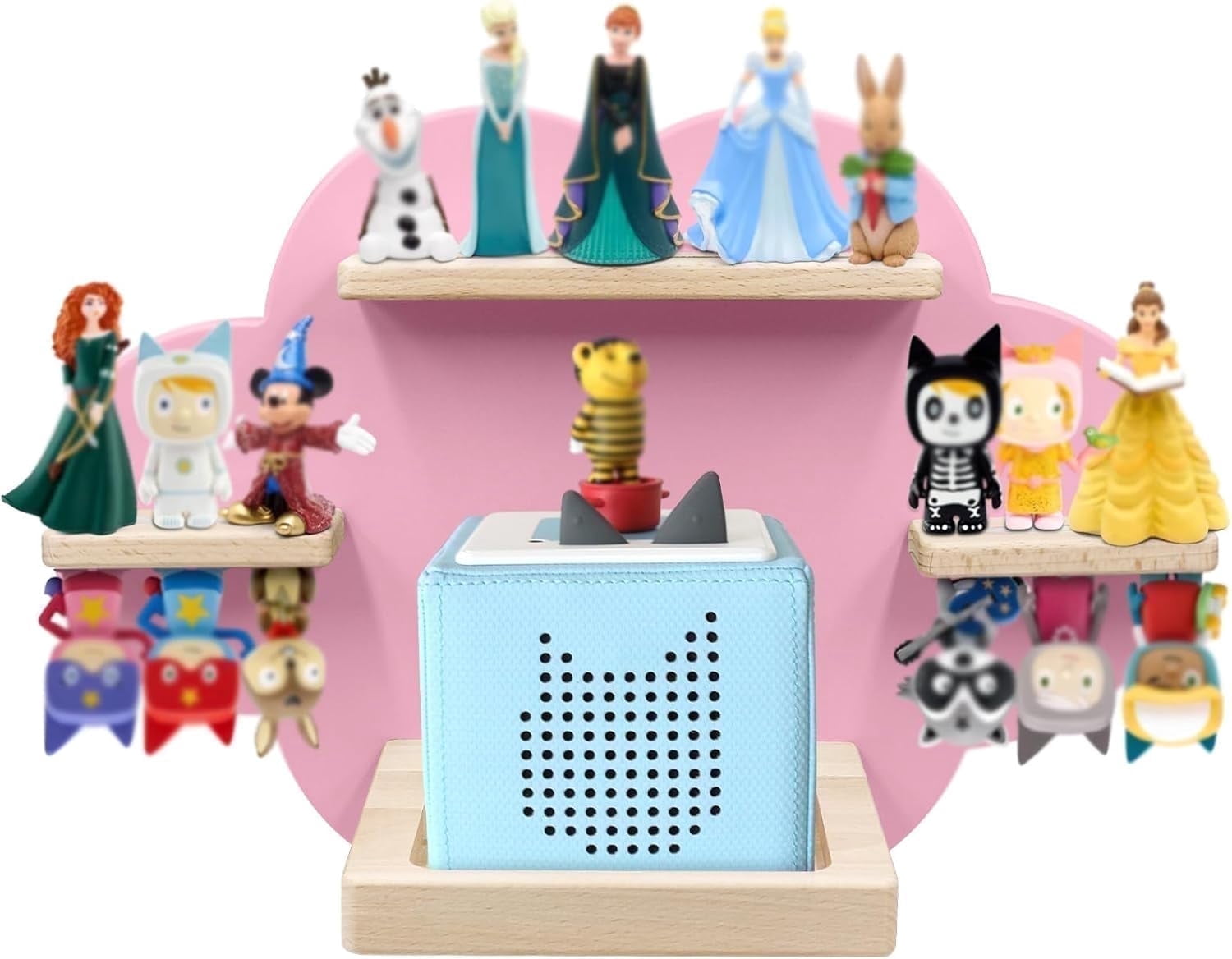 for TonieBox and Tonie Shelf Cloud,Tonies Storage for 12-20 Tonie ...