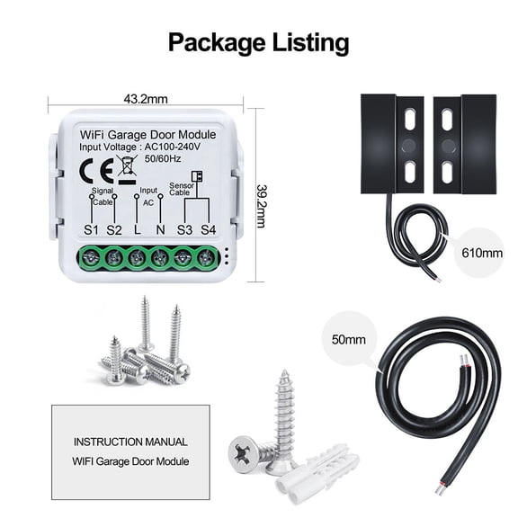 Olideauto Hands-Free Electric Swing Door Opener for Handicapped with ...