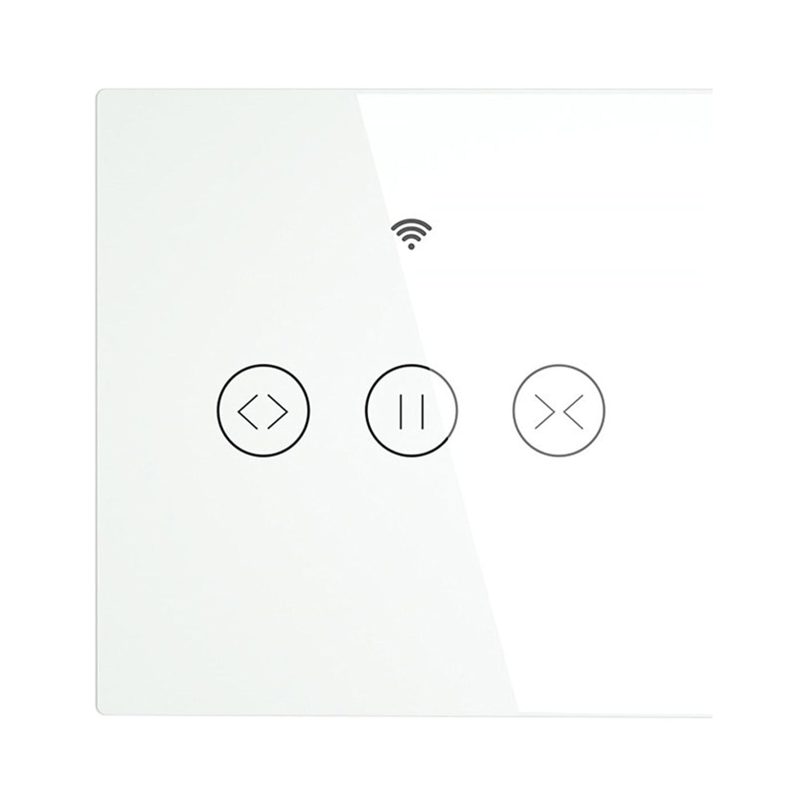 for Tuya Wifi Smart Curtain Switch Voice Control Electric Curtain Wall ...