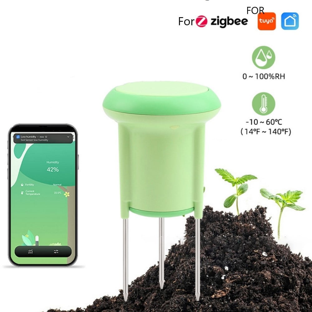 for Tuya for ZigBee Soil Tester Temperature and Humidity Sensor IP66 ...