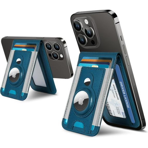 for Wallet with Airtag Holder, Wallet for 16/15/ Series, 9-Card Holder ...