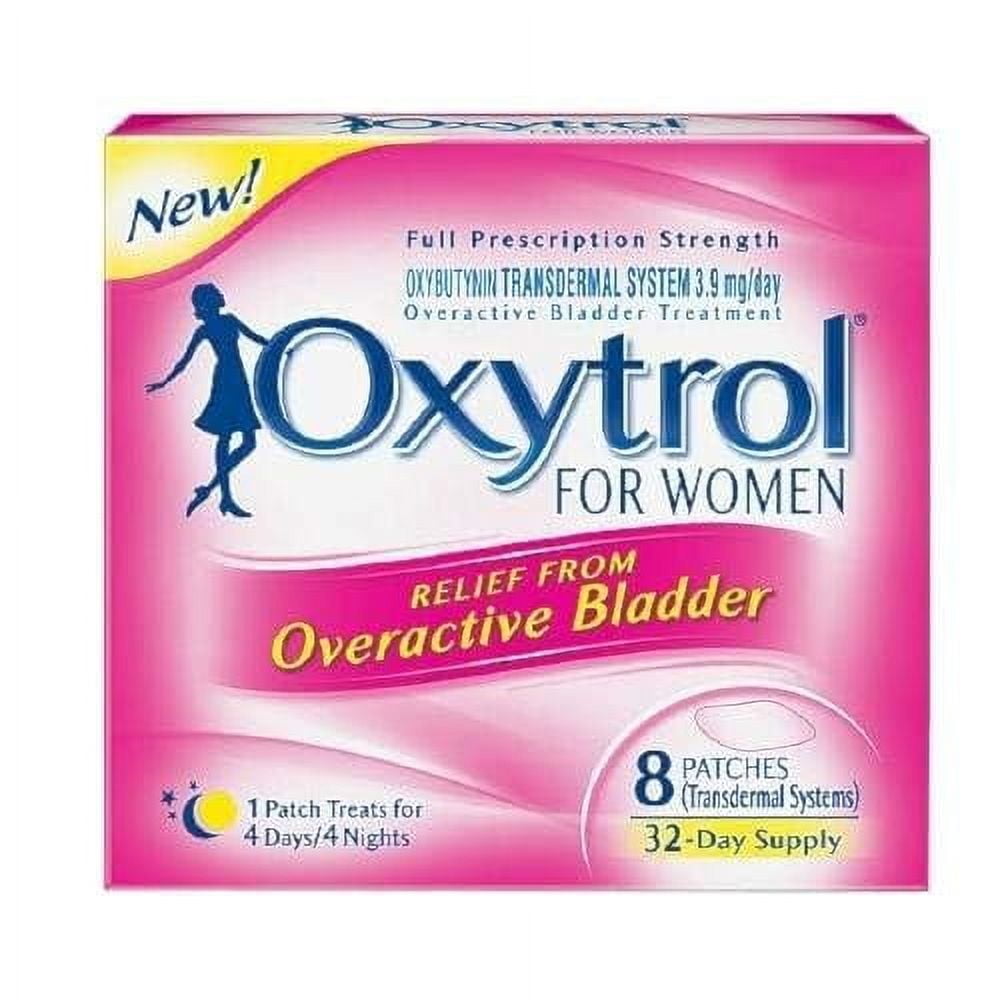 for Women Overactive Bladder Transdermal Patch, 8 Count (Pack of 3 ...