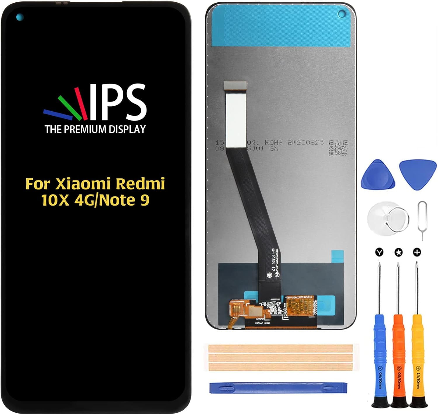 for Xiaomi Redmi 10X 4G/Redmi Note 9 LCD Display Touch Screen Digitizer ...